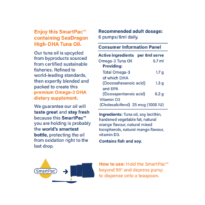 Omega-3 Tuna Fish Oil | Made in New Zealand | SUPA:3